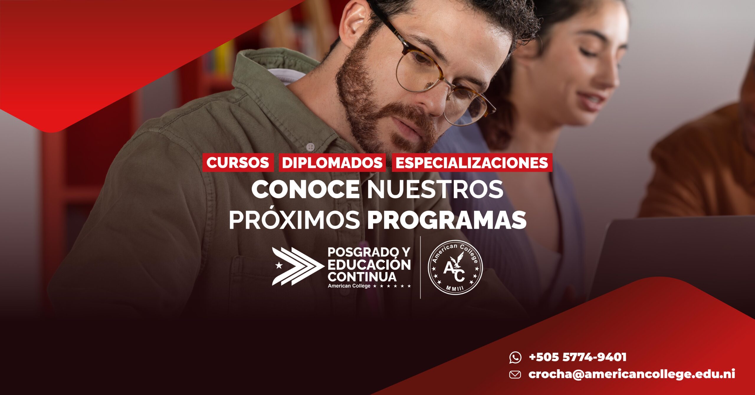 Posgrado y Educación Continua presenta su Oferta de Programas para los Próximos Meses - American ...